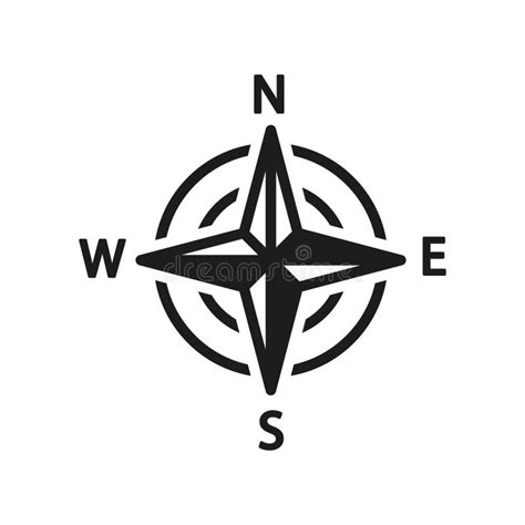 Compass Stationary Icon Vector Design Templates Simple And Modern Stock