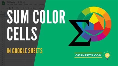 11 Ways To Sum A Column Of Numbers In Google Sheets Ok Sheets