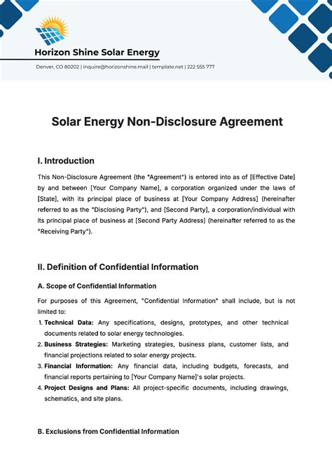 Free Solar Energy Templates Ai Solar Generator