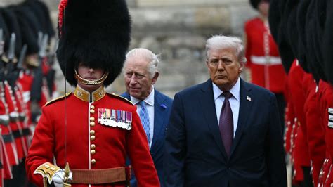 Donald Trump Begins Second State Visit To Britain At Windsor Castle