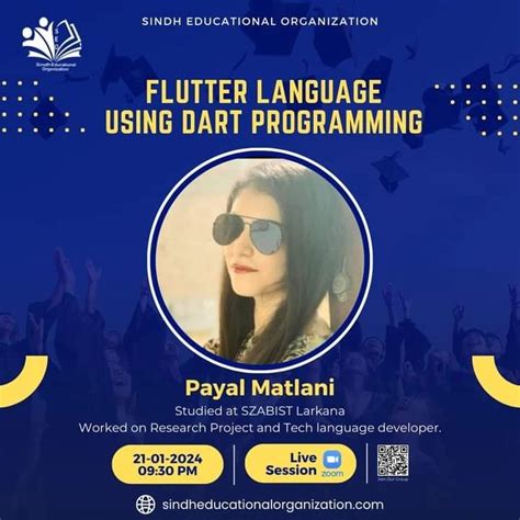 Learn Flutter With Miss Payal Matlani Sajjad Dahani Posted On The