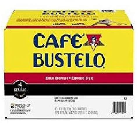 Bustelo Espresso Style Coffee Pods 80 K Cups Quick Brew