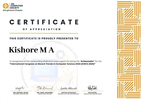 kishore m a on linkedin icrcs2023 computerscience ambassador