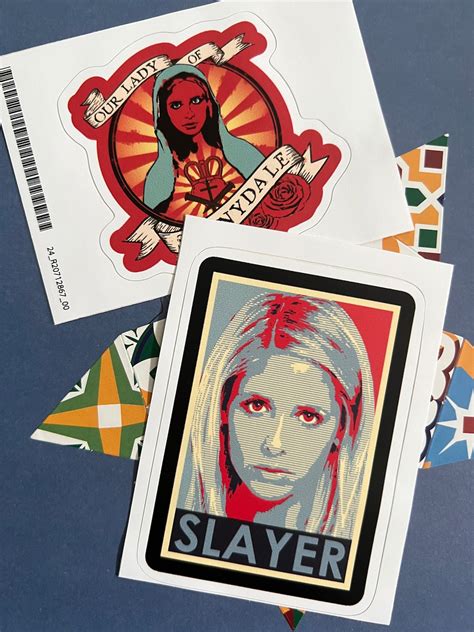 Buffy Summers Vampire Slayer Sticker Water Bottle Laptop Stickers