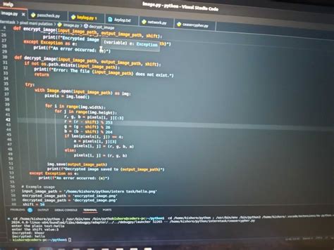 Kishore Senthamarai On Linkedin Image Encryption Using Python
