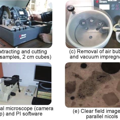 Preparation Process Of Concrete Samples For Optical Microscopy Analysis