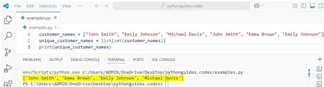 How To Remove Duplicates From An Array In Python