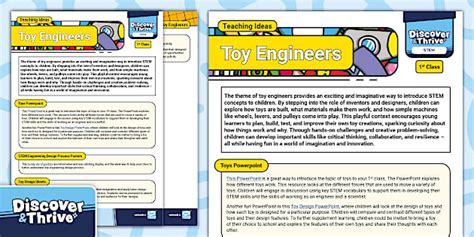 Stem Toy Engineers Lesson Plan Teacher Made Twinkl