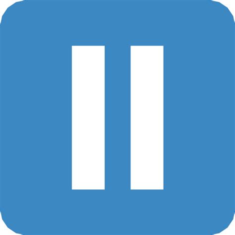 Pause Button Fill Svg Vectors And Icons Svg Repo