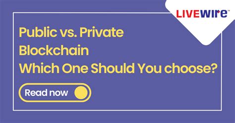 public vs private blockchain which to choose