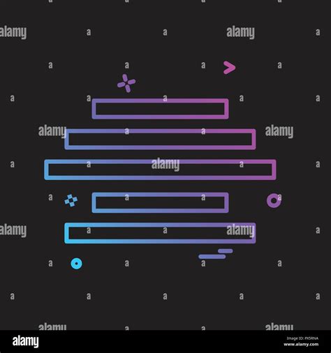 Text Alignment Icon Design Vector Stock Vector Image Art Alamy