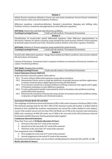 21scheme Vtu Syllabus Of Visveraya Technological University Pdf