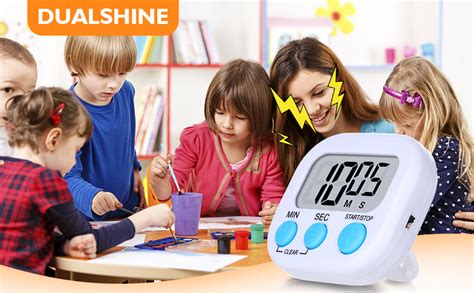 12 Pack Digital Kitchen Timers For Cooking Small Magnetic