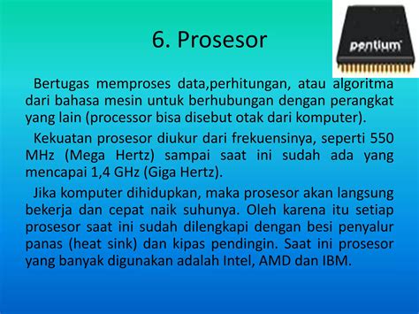 Central Processing Unit Pptx