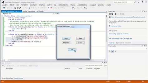 Operaciones Inputbox Msgbox Youtube