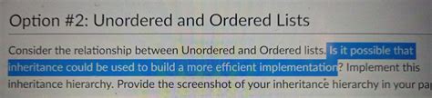 solved consider the relationship between ordered and