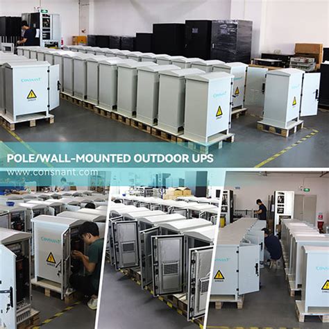 Polewall Mounted Outdoor Ups