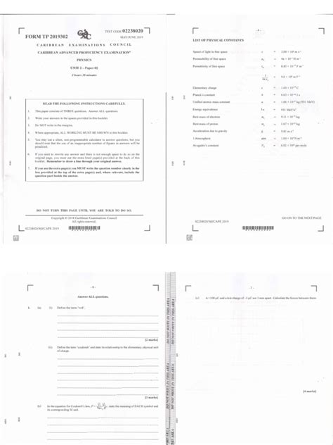 Physics P2 2019 Pdf