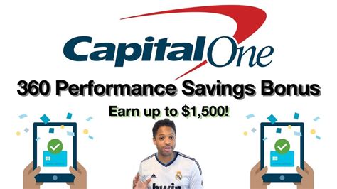 Capital One Bank Bonus 💵 Up To 1500 With 360 Performance Savings