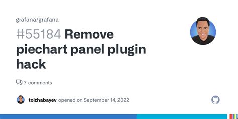 Remove Piechart Panel Plugin Hack · Issue 55184 · Grafanagrafana · Github