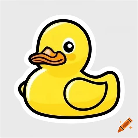 Cartoon Rubber Duck