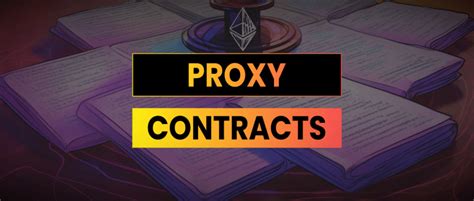 Solidity Proxy Contract Tutorial With Example Code