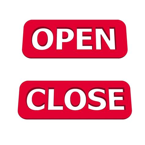 Open Close Button