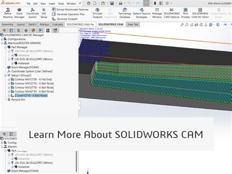 One To One Lesson On SolidWorks CAM CNC Manufacturing Upwork