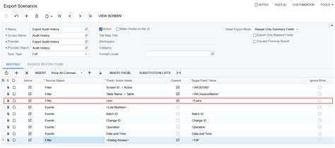 Export Data From Audit History When Using Export Scenarios Community