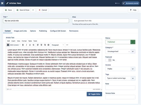 Joomla Article Page And How To Link Articles Siteground Tutorials