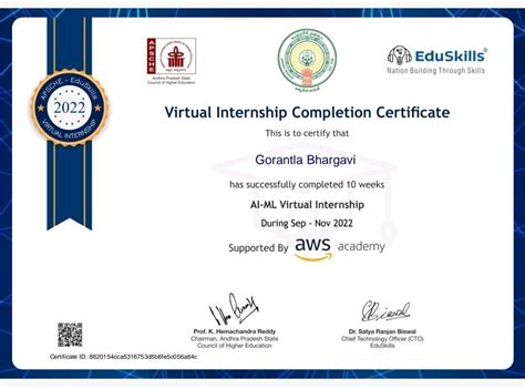 Gorantla Bhargavi On Linkedin Apscheeduskillsinternship