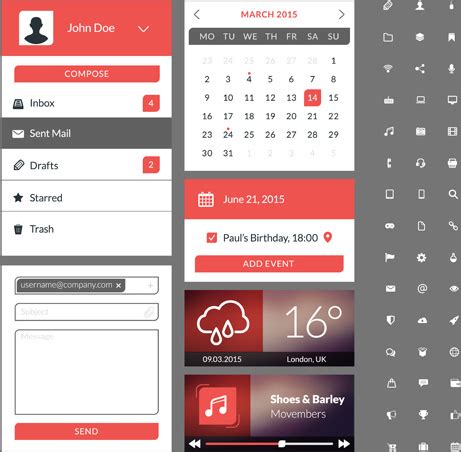 Ui Kit Vector At Vectorified Com Collection Of Ui Kit Vector Free For Personal Use