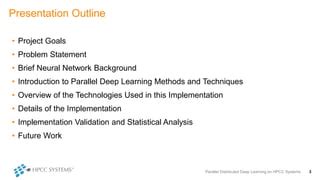 Parallel Distributed Deep Learning On HPCC Systems PPT