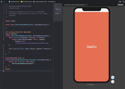 Using Xcode Previews With Existing Views Without Using Swiftui