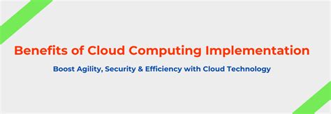 Benefits Of Cloud Computing Implementation Explained
