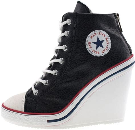 Woman Wedge Heel Sneakers At Kenneth Keene Blog