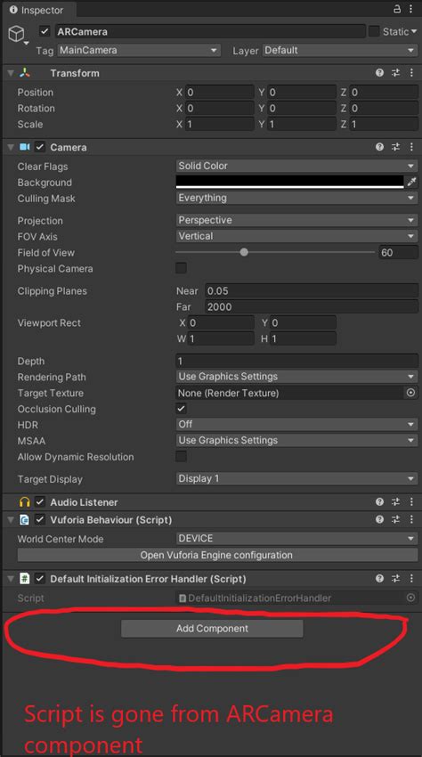 android back press button to quit arcamera unity engine unity discussions