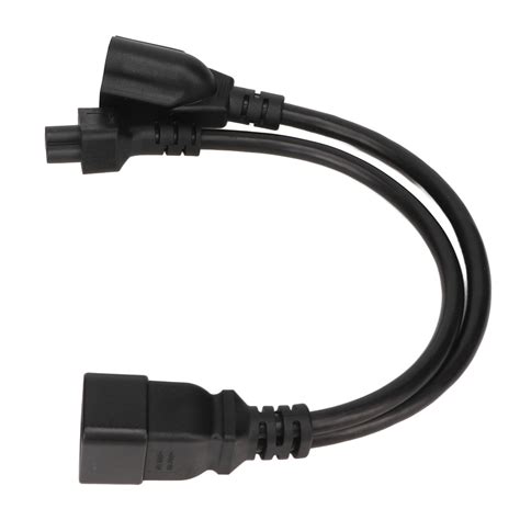 Iec320 C20 To Iec320 C5 5 15r Power Cord Male To Female Standard Heavy Duty Y Splitter Adapter