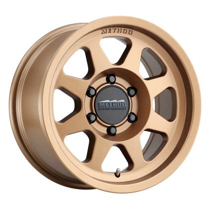 Method Mr701 16x8 0mm Offset 6x55 10625mm Cb Method Bronze Wheel