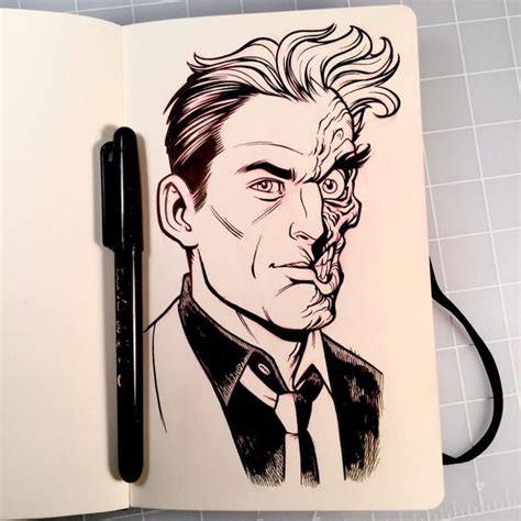 Inktober Day 2 Divided By D Mac On Deviantart Comic Book Art Style