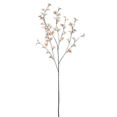 Cream Maple Leaf Stem 38 At Home