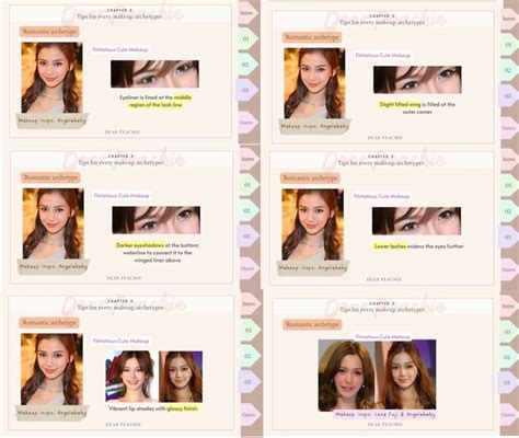Romantic Archetype Makeup Flirtatious Cute Makeup Dear Peachie