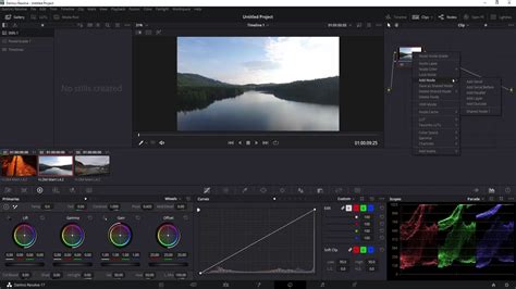davinci resolve using shared nodes effectively and saving colors