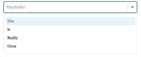 GitHub Confidenceman02 Elm Select