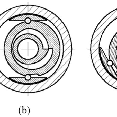 Cross Sectional Views Of The Impact Unit Illustrating The Sequential