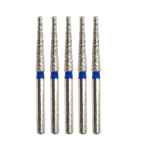 Taper Flat End Diamond Burs Tf 12 Standard Grit F2 Medical Supplies