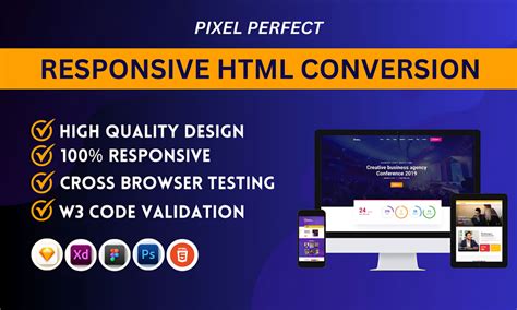 Convert Figma Psd Xd To Html Legiit