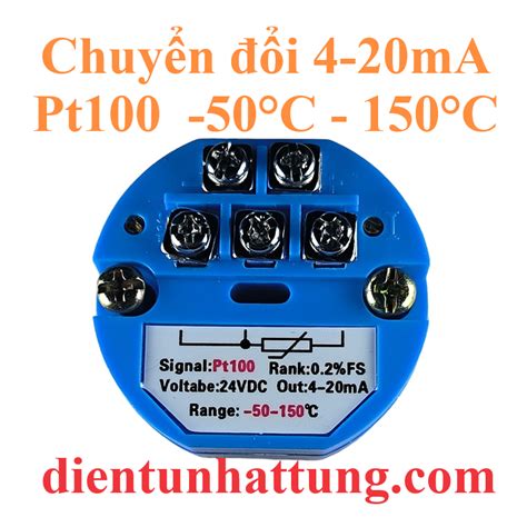 ChuyỂn ĐỔi Pt100 0 10v 0 400ºc NhiỆt ĐỘ 0 400 ĐỘ C