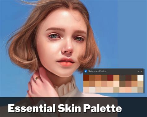 500 Procreate Skin Color Palette Procreate Face Color Etsy