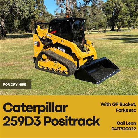 Caterpillar 259d3 Positrack Compact Track Loader
